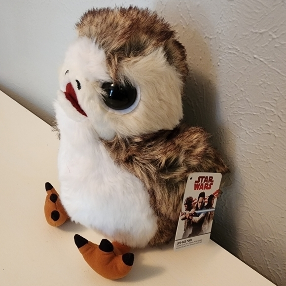 Disney | Toys | Disney Porg Big Feet Star Wars Small Plush | Poshmark
